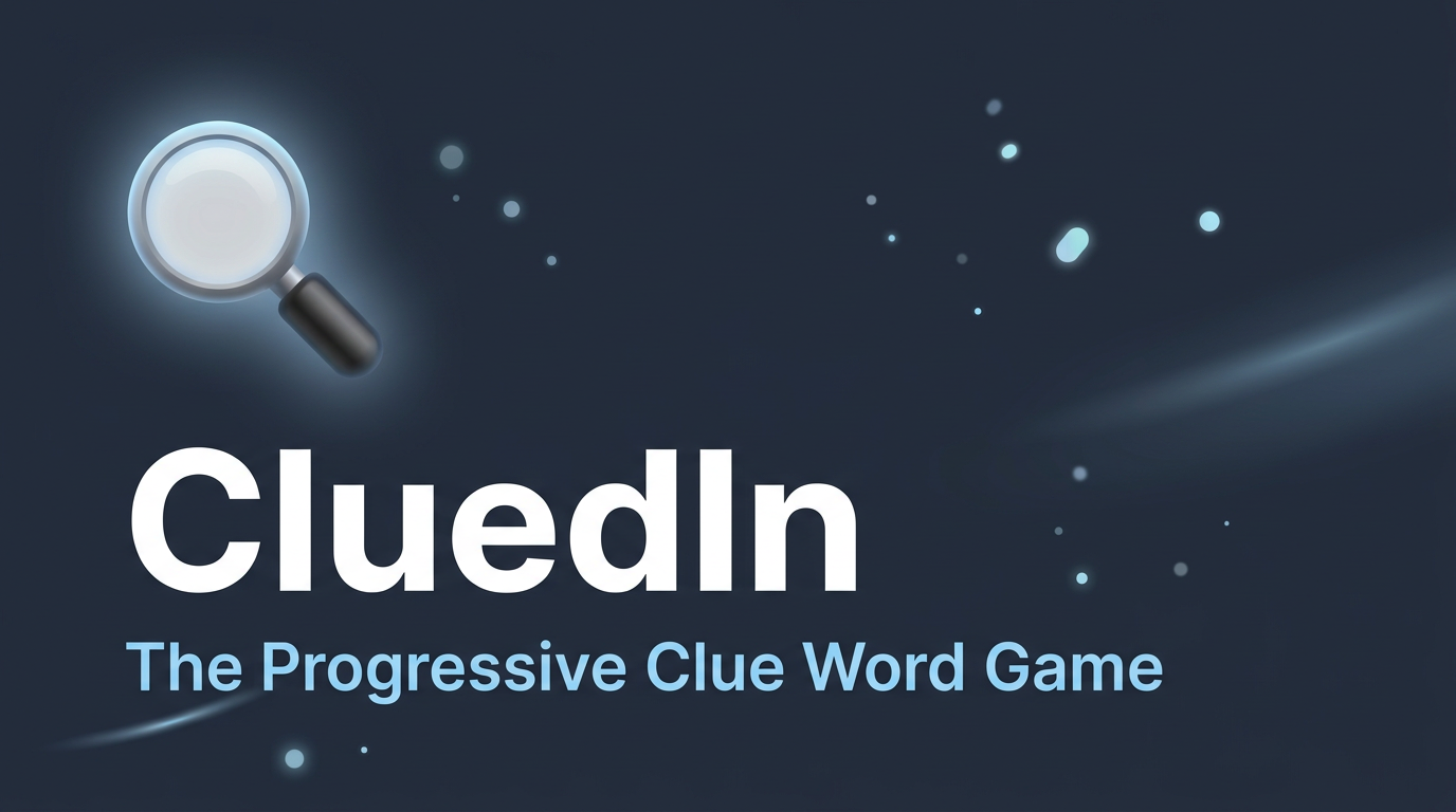 CluedIn - The Progressive Clue Word Game